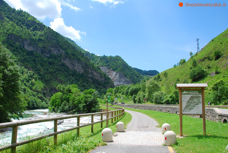 Ciclovia Valle Seriana: Itinerario sulla Pista Ciclabile lungo il Fiume ...